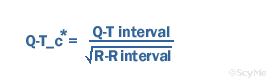 Q-T interval correction Equation Page :: MediCalculator ::: ScyMed