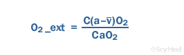 Oxygen Extraction Rate Equation Page :: MediCalculator ::: ScyMed