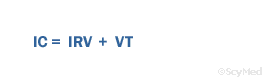 Inspiratory Capacity Equation Page :: MediCalculator ::: ScyMed