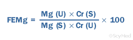 Fractional Excretion of Mg Equation Page :: MediCalculator ::: ScyMed